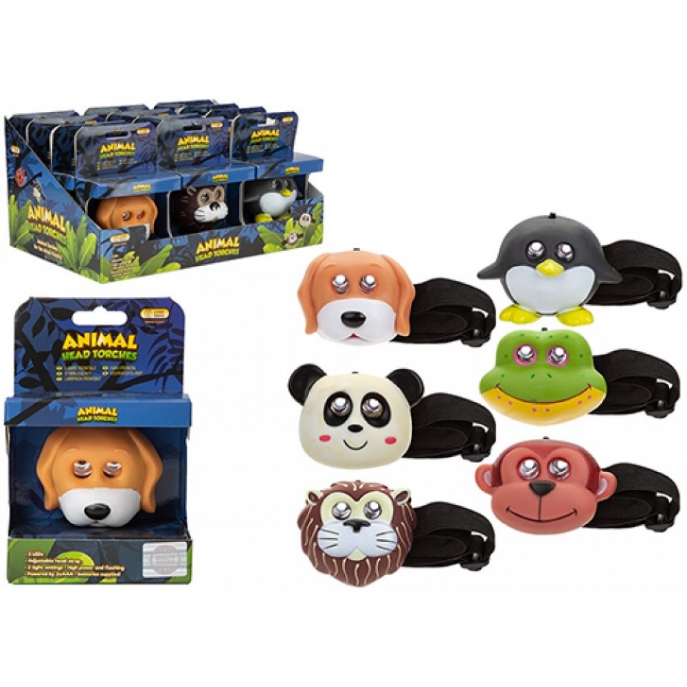 Torch Animal Kids Head Torch in CDU