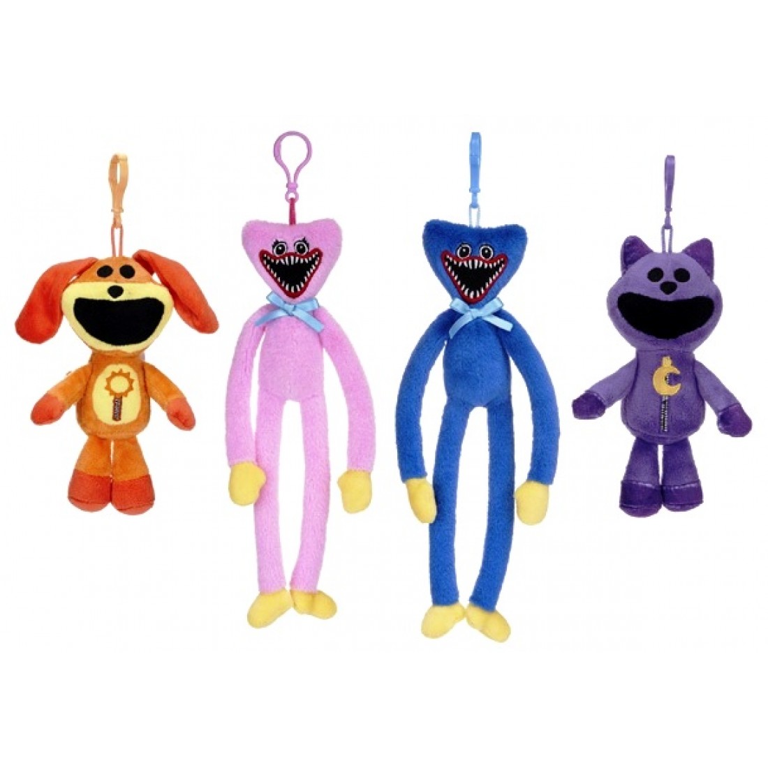 Poppy Playtime 12cm Plush Bag Clips