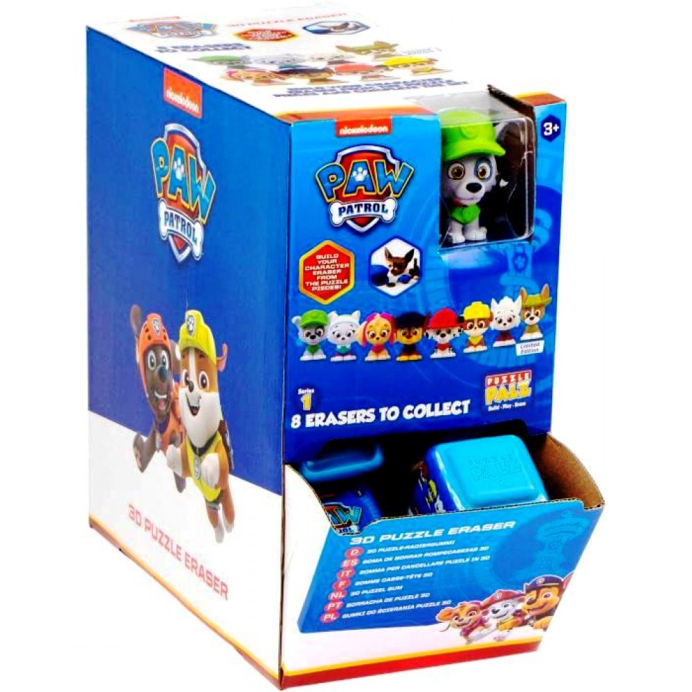 Paw Patrol Puzzle Palz 3D Eraser Blind Bags