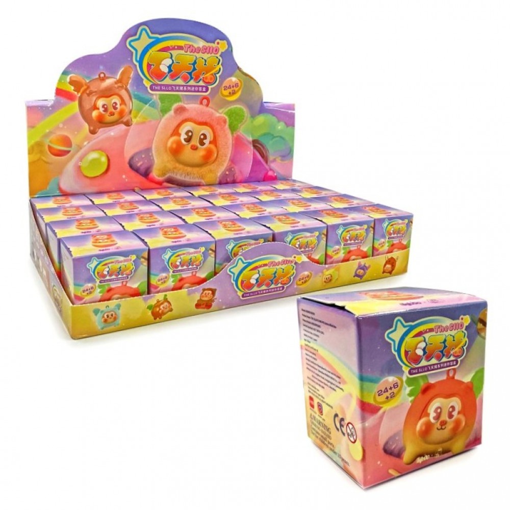The Sllo Flying Pig 5cm Mini Figure Blind Box in CDU