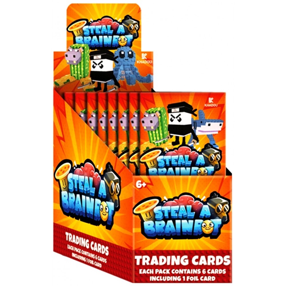 Steal A Brainrot Trading Card Packets in PDQ