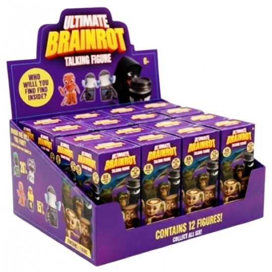 Ultimate Brainrot 6cm Light & Sound Figure Assortment