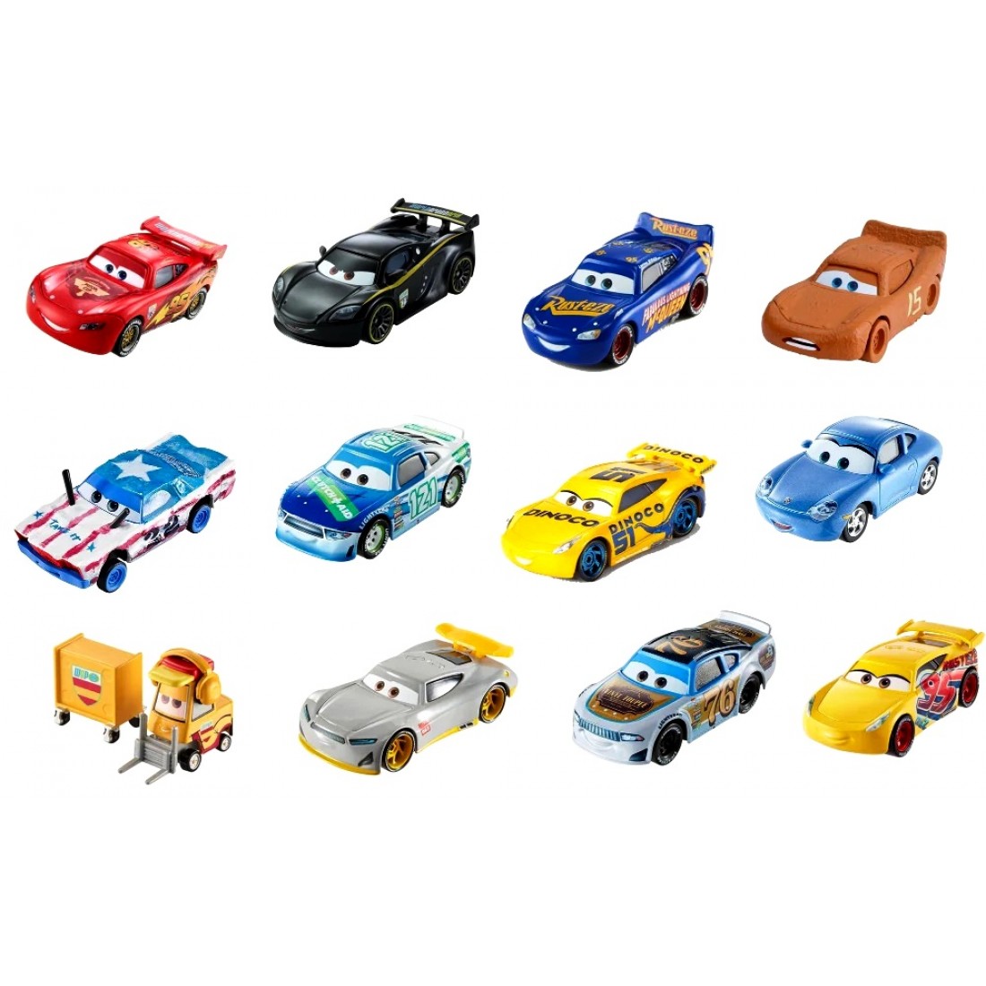 Disney Pixar Cars Diecast Vehicle Clipstrip
