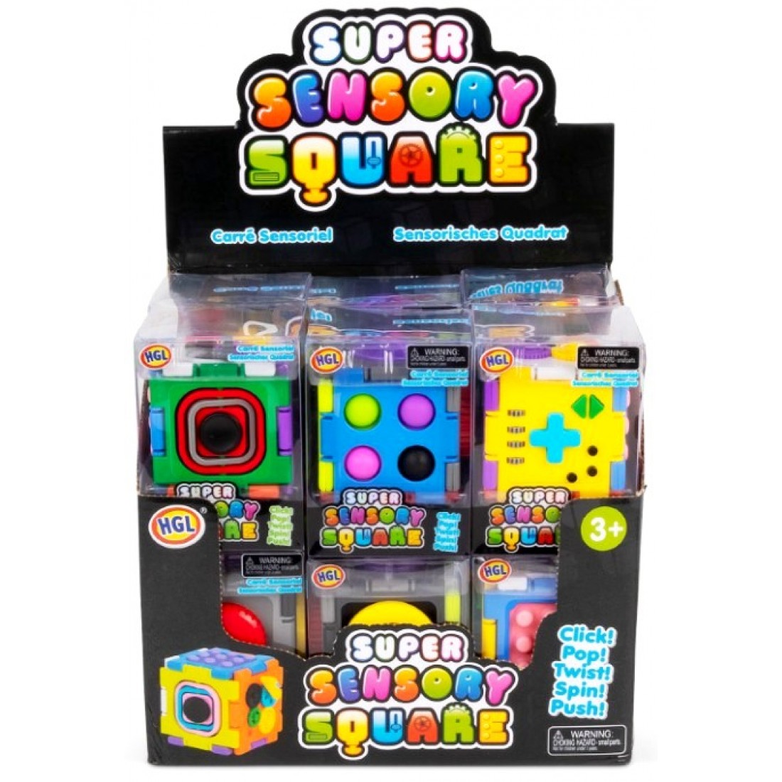 Sensory Square Fidget Toy