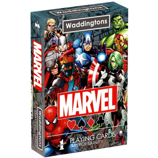 Waddingtons Playing Cards - Marvel Universe CDU