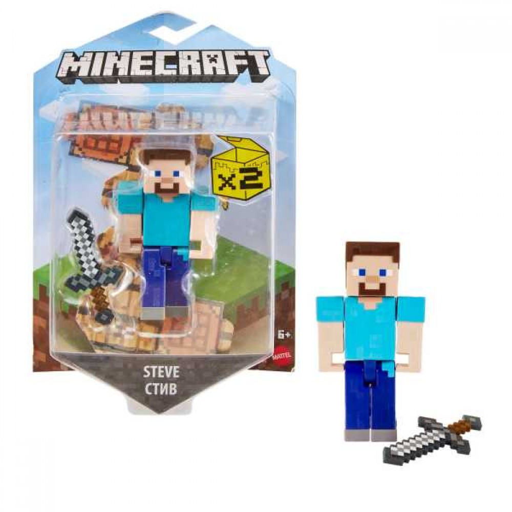 Minecraft Craft-A-Block Figure Assortment