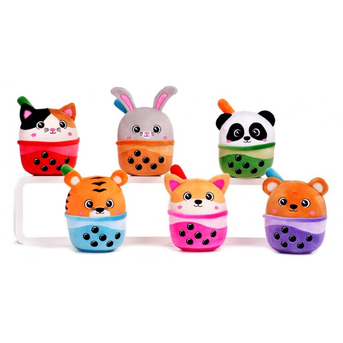 Bubble Tea Animal 17cm Plush Assortment