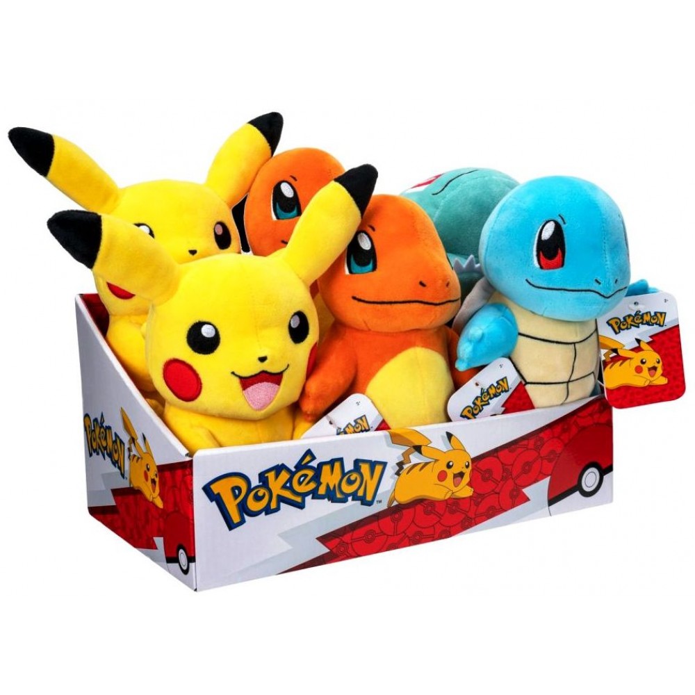 Pokemon 8" Assortment Plush - Kanto First Partners