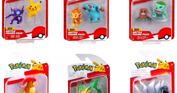 Pokemon 2-3" Battle Figure Pack