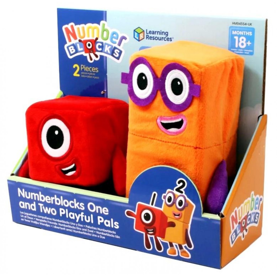 Numberblocks One and Two Playful Pals