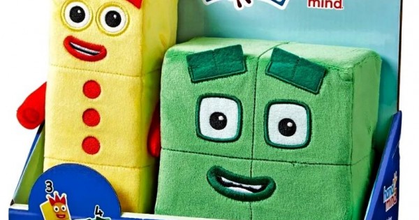 Numberblocks Three and Four Playful Pals