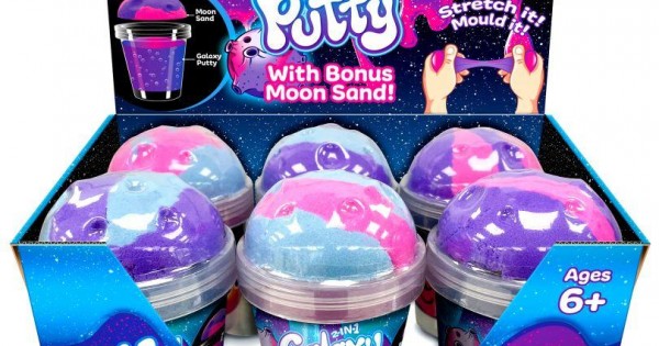 2-in-1 Galaxy Putty & Moon Sand