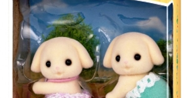 Sylvanian Families Flora Rabbit Twins