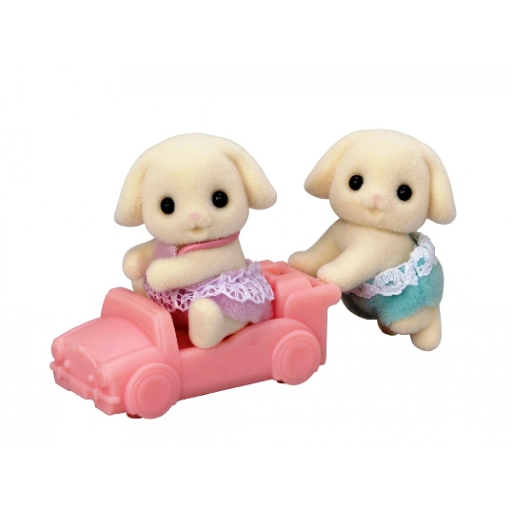 Sylvanian Families Flora Rabbit Twins