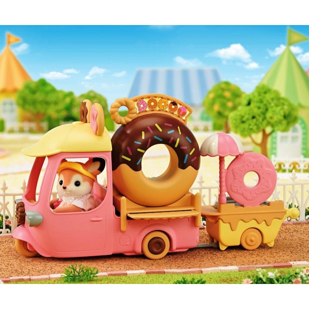 Sylvanian Families Dip Dip Donuts Wagon