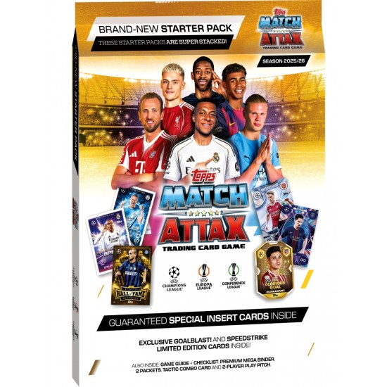 Match Attax 2025/26 Trading Card Game Starter Pack