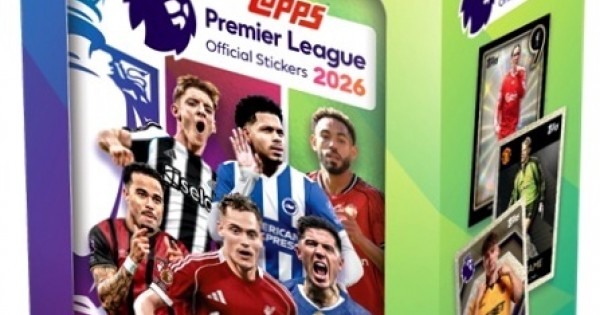 Premier League 2026 Official Stickers Tin
