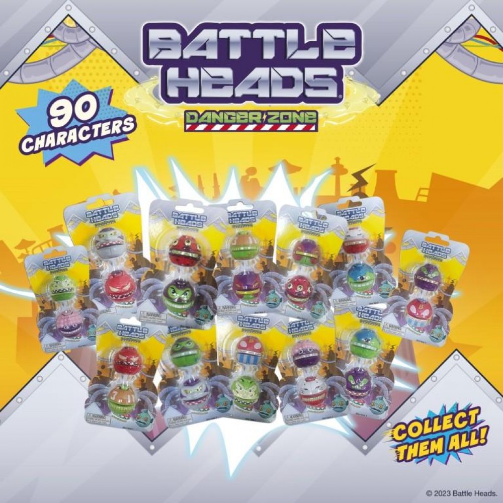 Battleheads 2-pack Blister Assortment