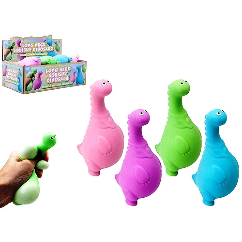 Long Neck Squishy Pastel Dinosaurs
