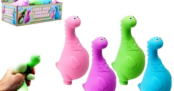 Long Neck Squishy Pastel Dinosaurs