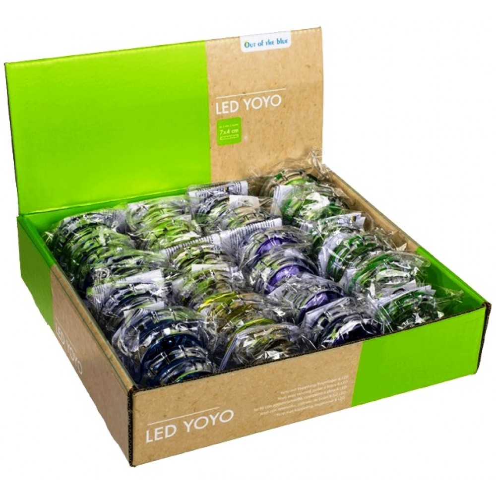 LED Yoyo with Clutch - 4 colours