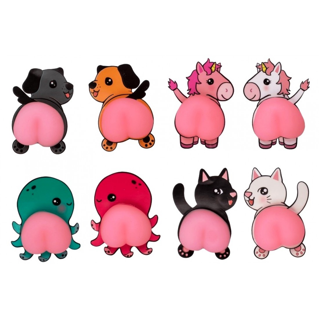 Mobile Phone 2-piece Bum Stickers