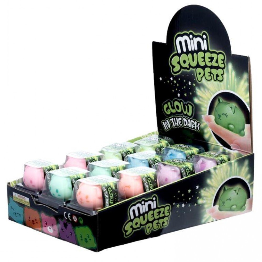 Mini Squeeze Pets Glow-in-the-Dark
