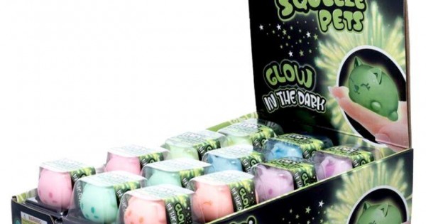 Mini Squeeze Pets Glow-in-the-Dark