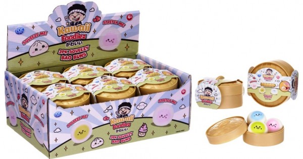 Squeezy Dumpling Mini 3-pack in Steam Pot CDU