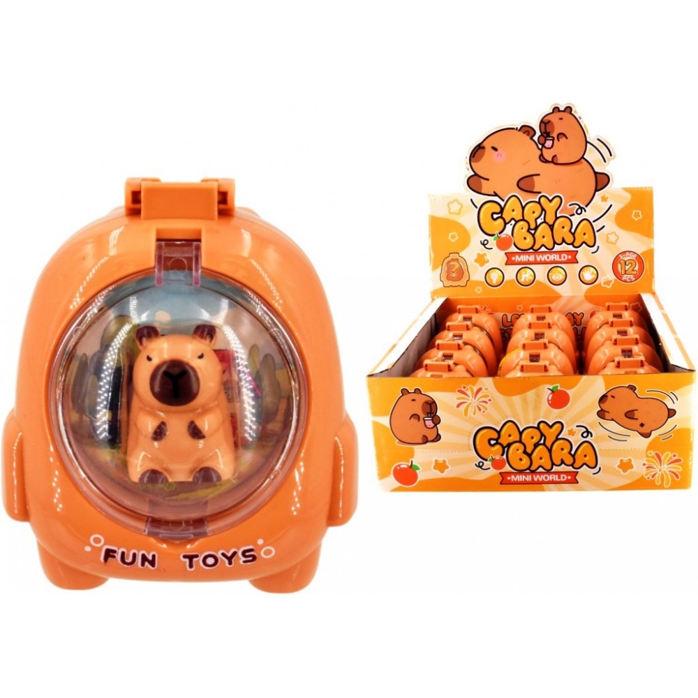 Capybara Mini World Backpack Playset