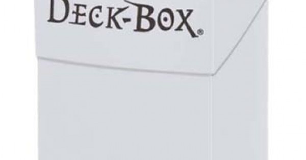 Ultra Pro Deck Box White